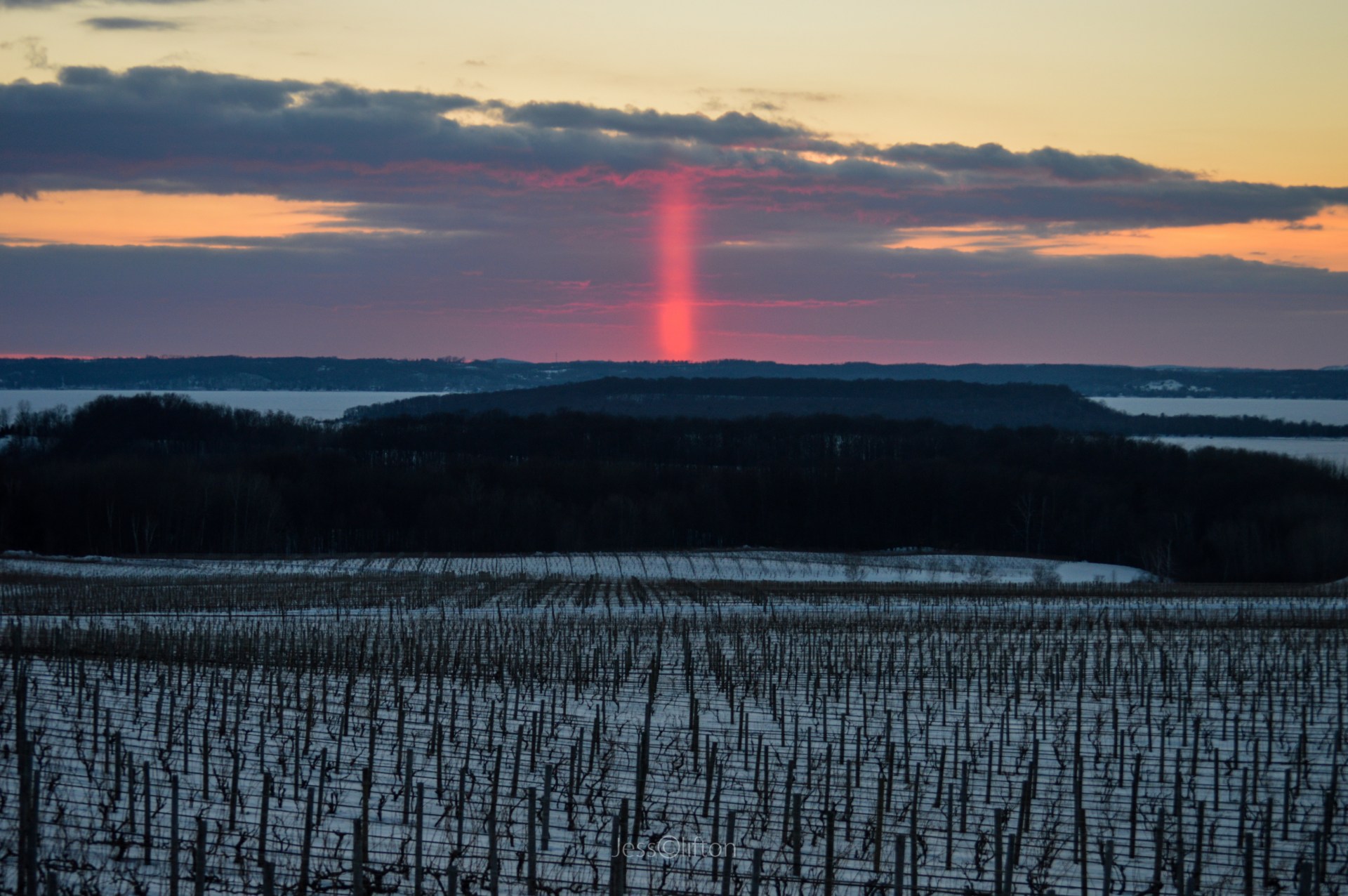 Sun Pillar | Jess Clifton Photography